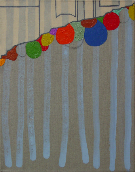 Jack Miller Artist - New Things2 oil on board, framed