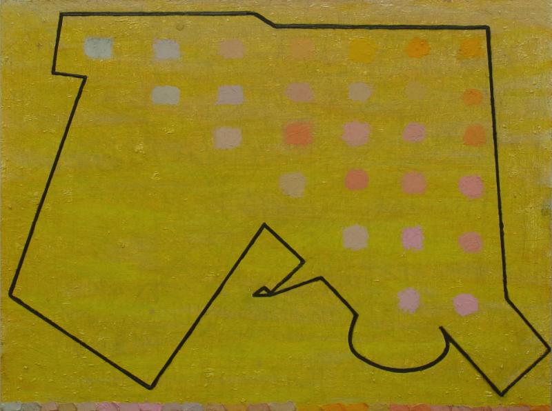 Jack Miller Artist - New Things2 oil on board, framed